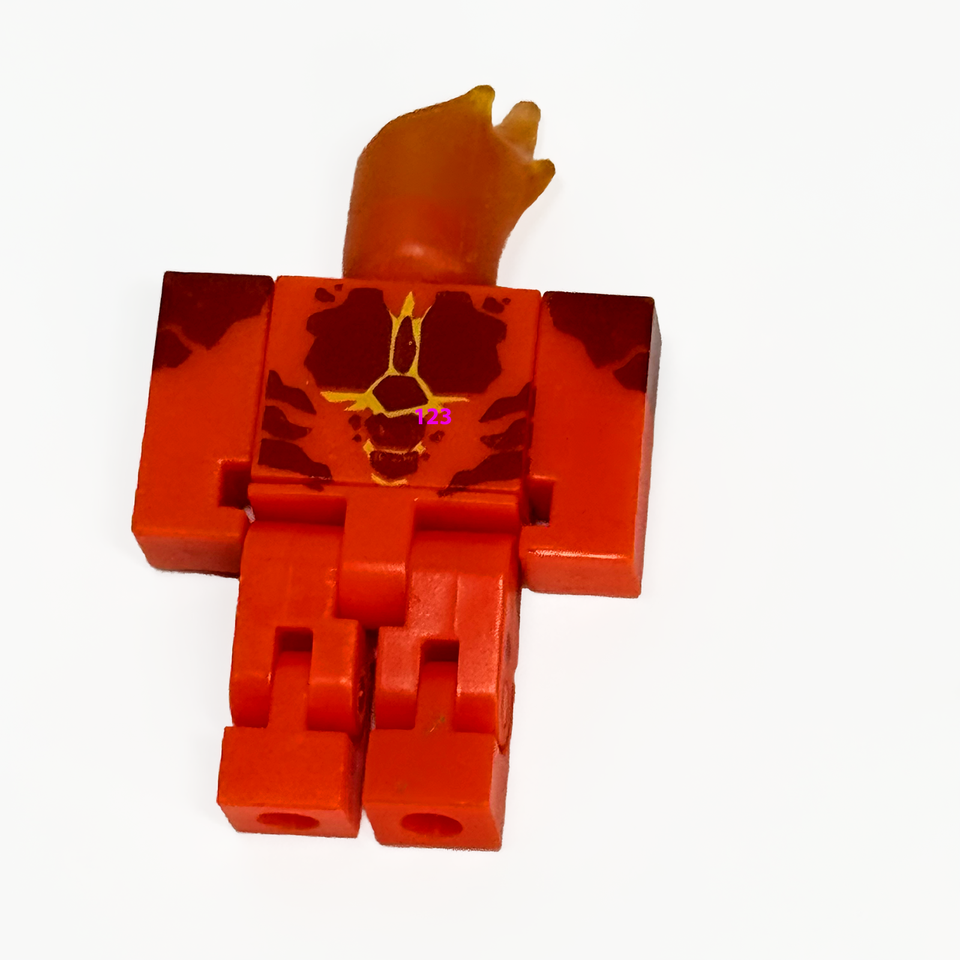 Roblox Action Series 10 Heroes of Robloxia Ember Magmite Figure Only | eBay