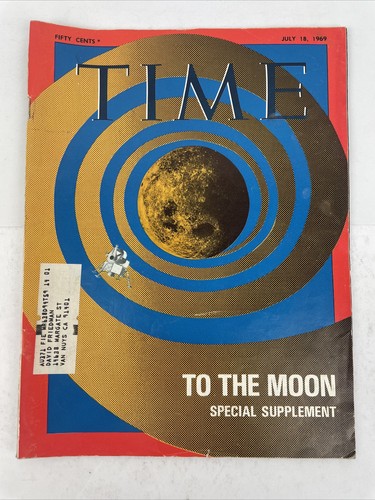 Time Magazine July 18 1969 To The Moon Special Supplement A New World ...
