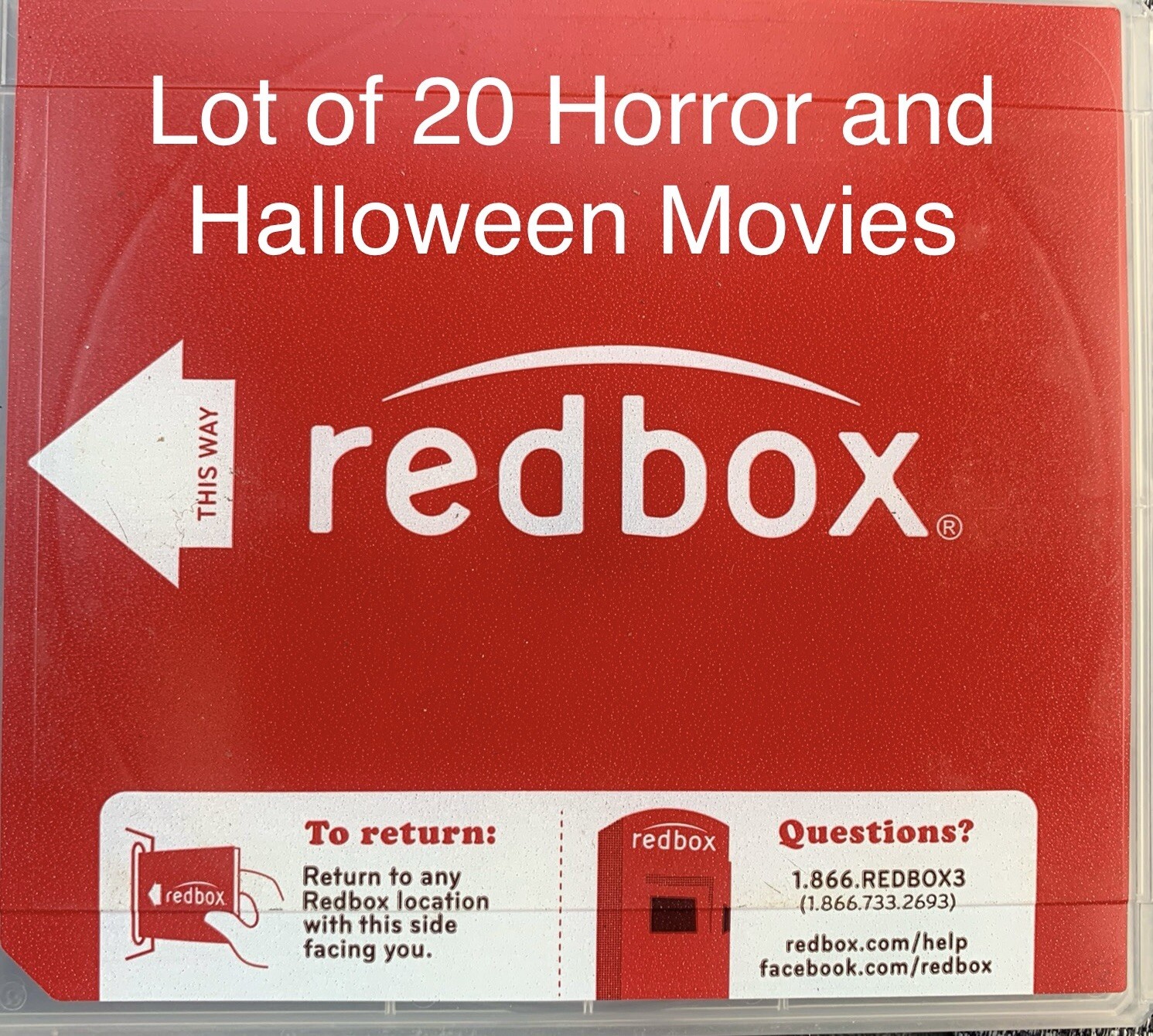 20 Redbox Dvd Halloween and Horror Movies (No Duplicates) | eBay