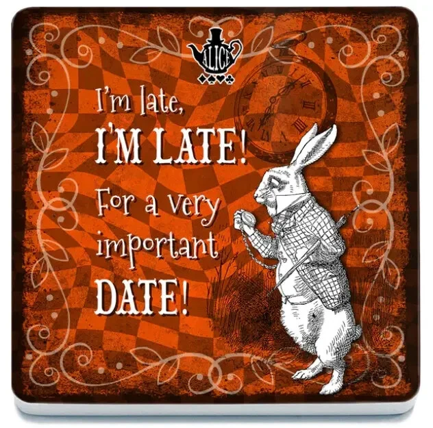 Alice In Wonderland Rabbit Quotes Im Late