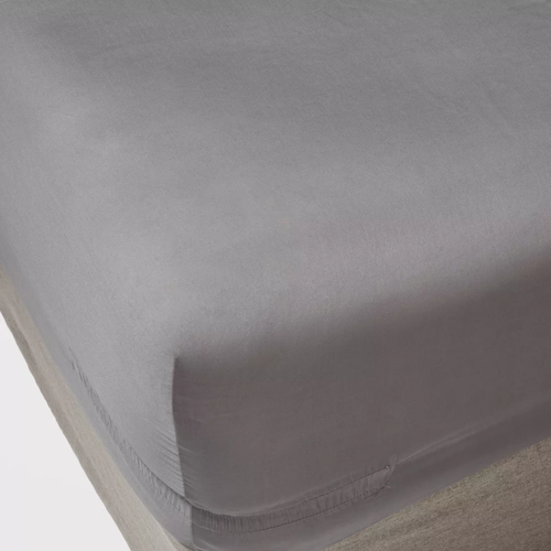 Threshold Full Size 400 Thread Count Performance Fitted Sheet Gray NEW | eBay
