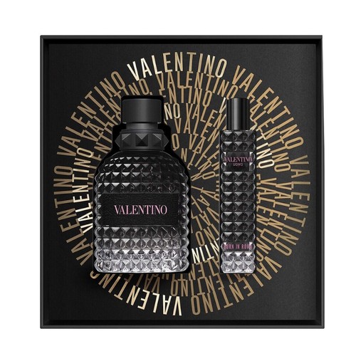 Valentino Uomo Born in Roma EDT 2 Piece Gift Set For Men - 3.4 oz & 0.5 ...