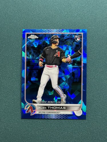 2022 Chrome Update Sapphire - ALEK THOMAS - Rookie Debut | eBay