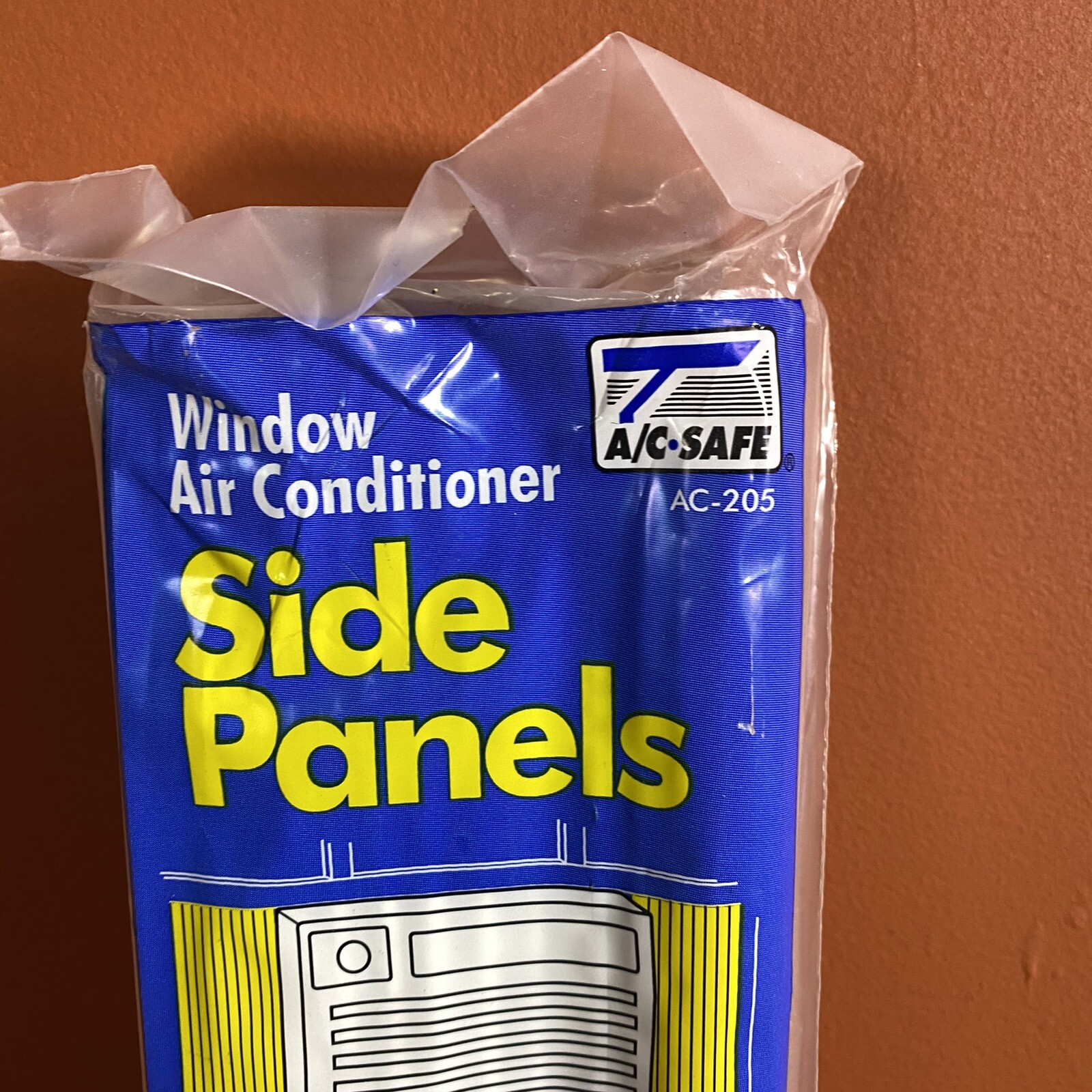Window AC Safe Vinyl Side Panel New! | eBay
