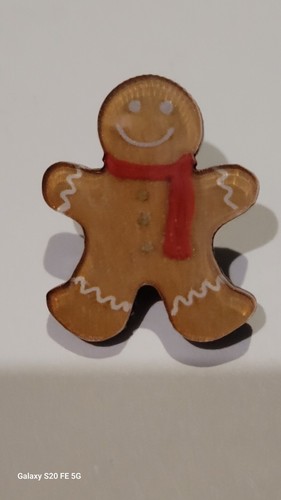 Christmas gingerbread man pin brooch vintage | eBay