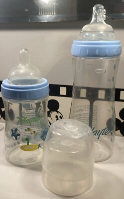2 PLAYTEX PREMIUM Drop-In NURSER Bottle Holders 8&4oz Vintage ...
