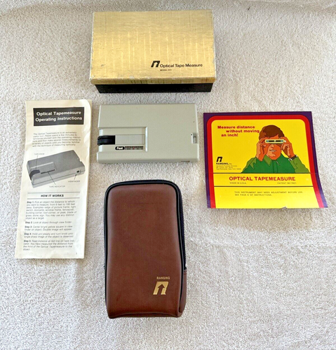 Vintage Ranging Optical Tape Measure - Model 100 - With Case, box and ...