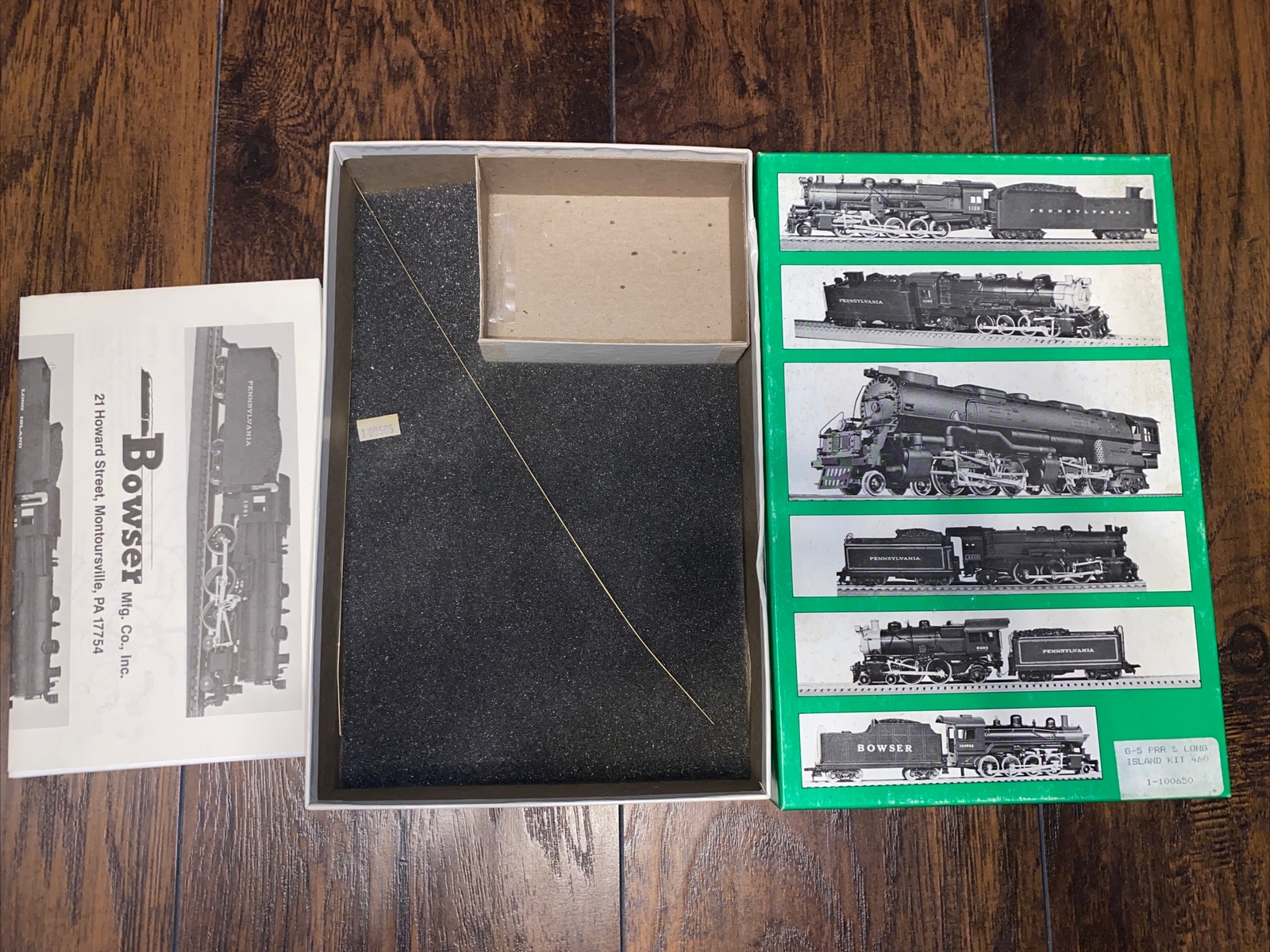 Bowser HO G5 G-5 4-6-0 PRR Steam Locomotive Empty Box W/instructions | eBay