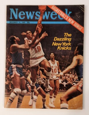 Newsweek Magazine December 15 1969 NBA New York Knicks Willis Reed No ...