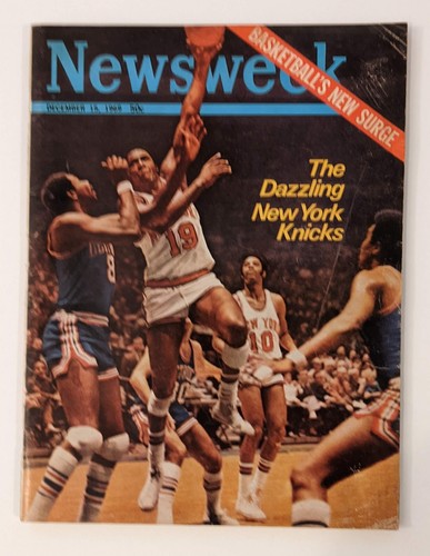 Newsweek Magazine December 15 1969 NBA New York Knicks Willis Reed No ...