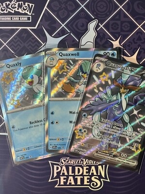 Pokemon Quaquaval ex Premium Collection Promos 82, 83, 84 | eBay