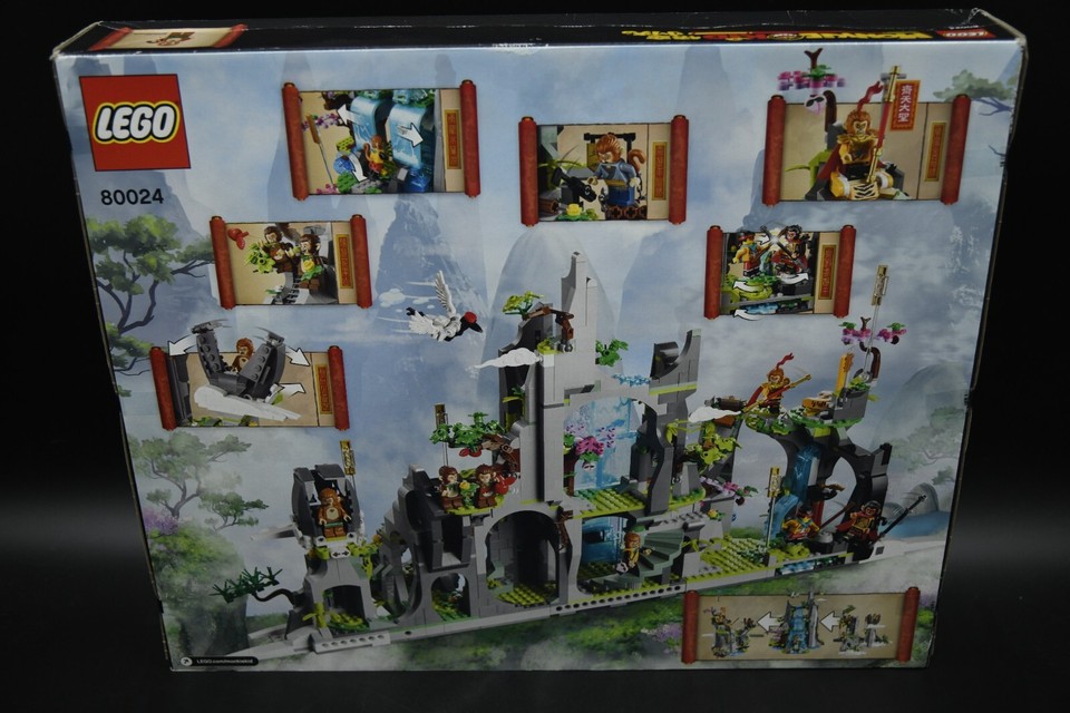 Lego 80024 The Legendary Flower Fruit Mountain, Monkie Kid - Sealed ...
