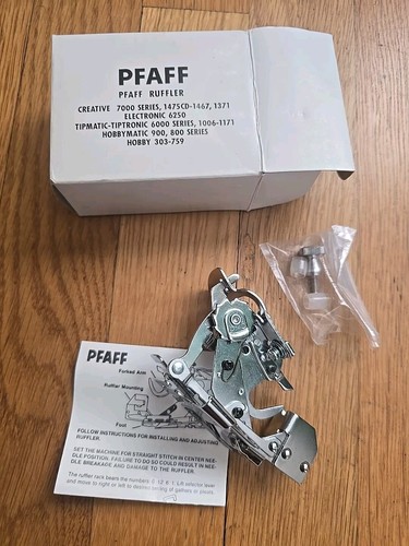 PFAFF Ruffler Foot - Creative 7000 Series - NEW | eBay