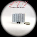 PHONE BOOK 1:12 Scale Dollhouse Miniature Book 1" Scale Telephone ...