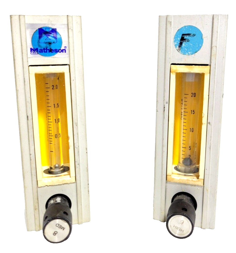 LOT OF 2 - MATHESON COMPACT FLOW METER FM-1000A-V1 / FM-1000 | eBay