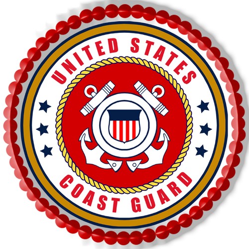 US Coast Guard - Edible Cake Topper OR Cupcake Topper, Decor | eBay