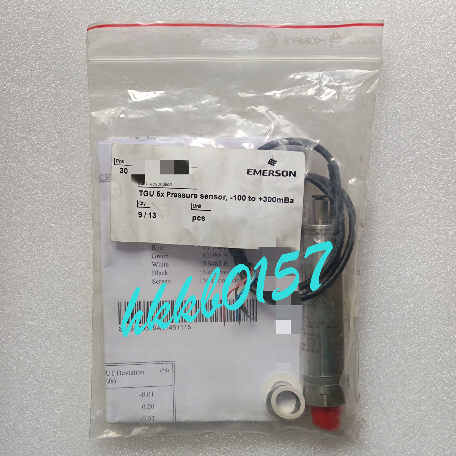 PDCR 250-2967 Pressure sensor DHL/FedEx brand new | eBay