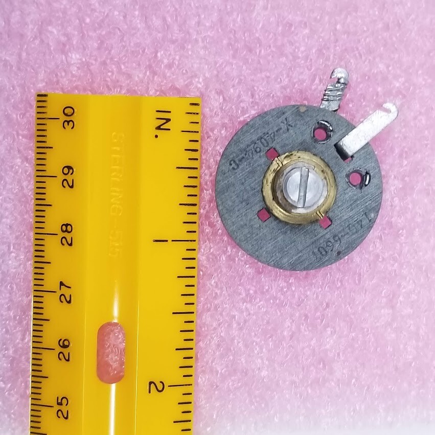 Lot of 2 CLAROSTAT Rheostat. 2 Ohm Vintage Tube Filament Control, New ...