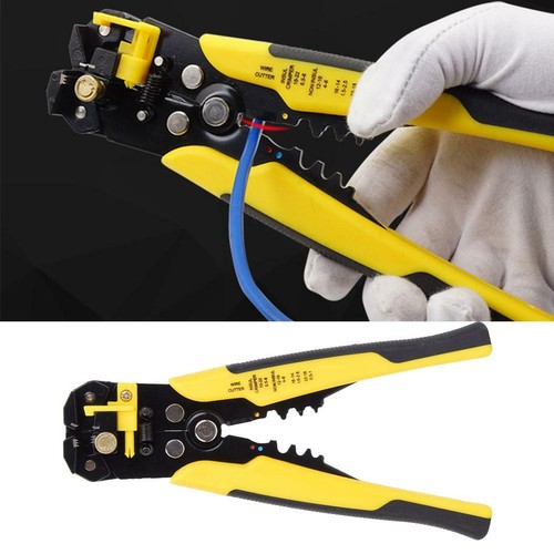 Self Adjusting Insulation Wire Stripper Cutter Crimper Cable Stripping ...