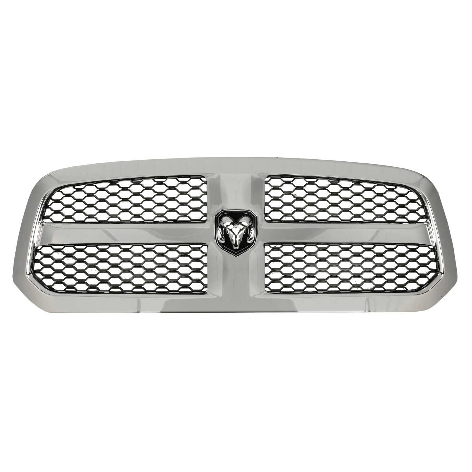 2013-2019 RAM 1500 FRONT RADIATOR CHROME HONEYCOMB GRILLE NEW MOPAR ...