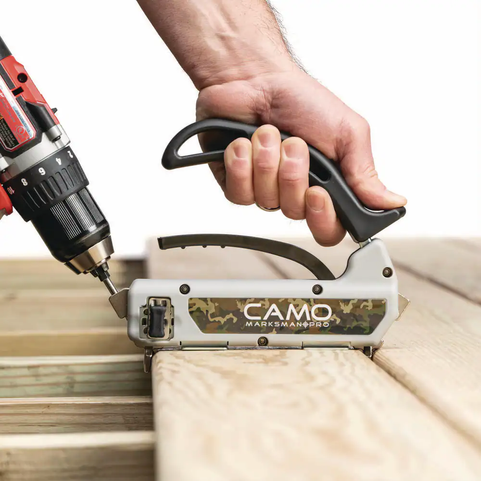 CAMO Hidden Deck Fasteners Trimhead Deck Screws Marksman Pro-X1 Driver ...