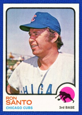 1973 Topps Set Break # 115 Ron Santo Chicago Cubs EXMT - NRMT | eBay