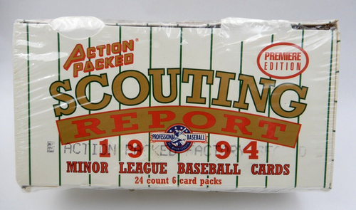 SEALED 1994 ACTION PACKED SCOUTING SCOUTING REPORT BASEBALL CARD SET | eBay