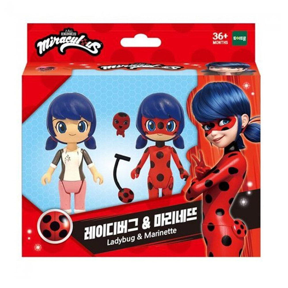 Miraculous Ladybug & Mrinette Action Figure Doll Korea Toy | eBay