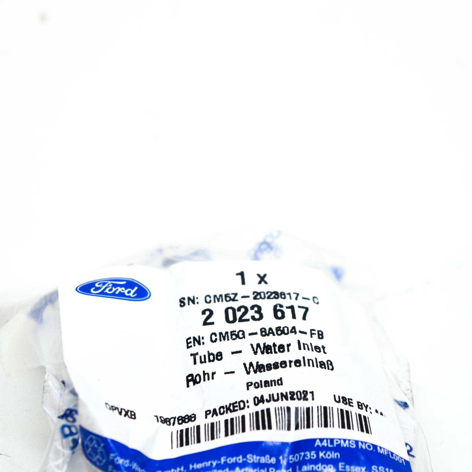 2015 FORD Focus MK3 C346 Cooling System Flange 2023617 CM5G 8A504-FB ...