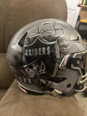 Howie Long Custom KBC Painted Speedflex With Visor Beckett Cert | eBay
