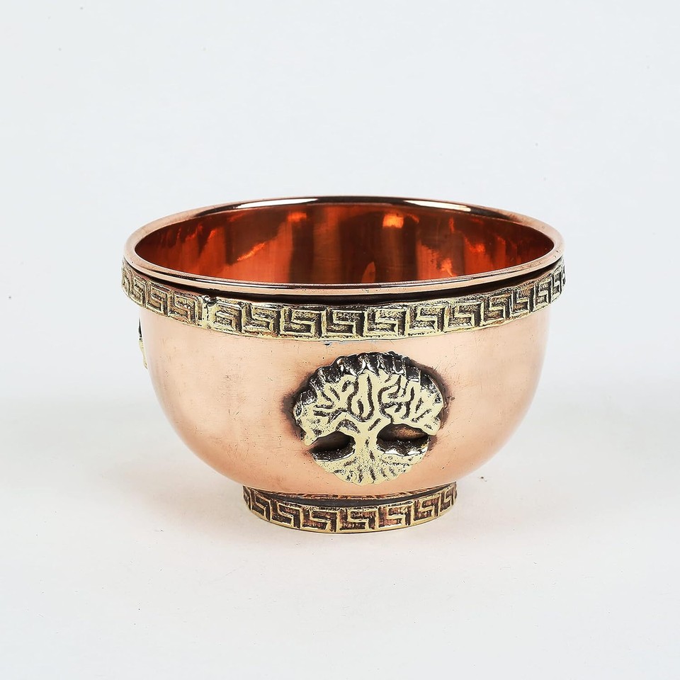 Small Copper Bowl Altar Offering or Smudging Bowl Wicca Potions Pagan ...