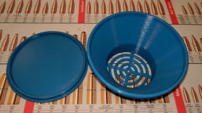 POWDER FUNNEL and COMPONENT SEPARATOR for the Dillon Powder Dispenser ...