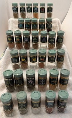 Vintage McCormick GREEN Lid Spice Jars - Choose Yours. Buy More and ...