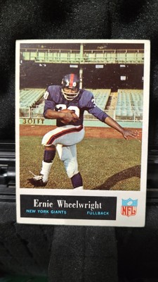 1965 Philadelphia #124 Ernie Wheelwright New York Giants GOOD | eBay