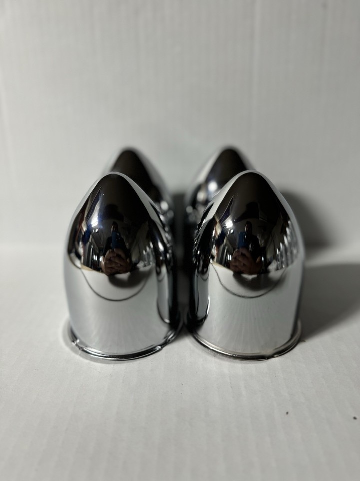 4 BULLET STEEL CENTER CAPS 5 LUG WELD RACING WHEELS 3.17 " OD | eBay
