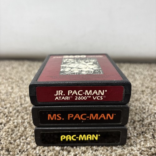 Jr. Pac-Man (Atari 2600, 1988) Authentic Red Label Cartridge Only | eBay