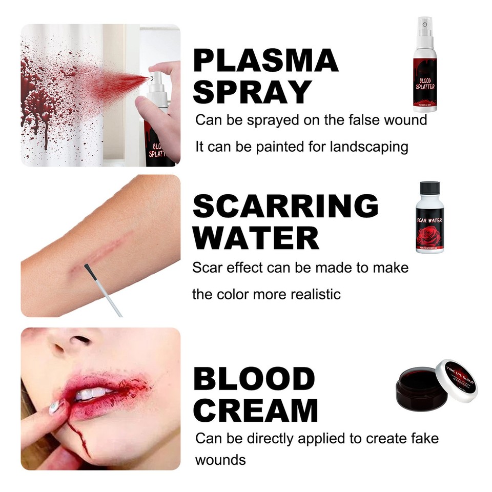 Fake Scar Makeup Wax Special Effects Wound Modeling Skin Wax With ...