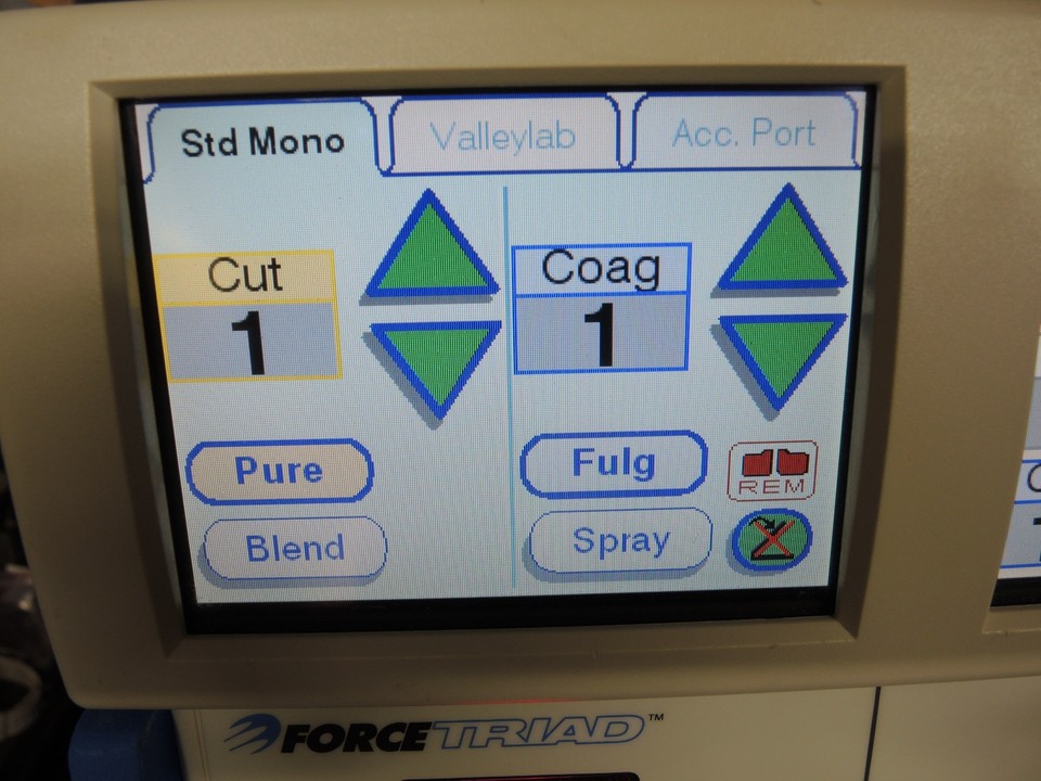 Covidien Valley Lab Force Triad Electrosurgical Generator ESU w ...