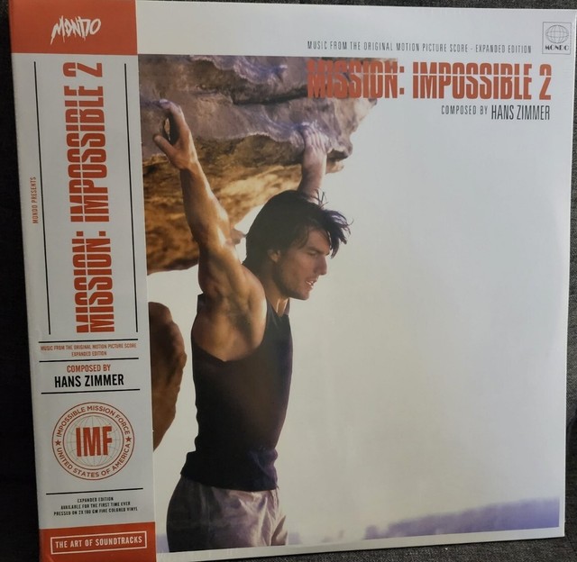 Hans Zimmer – Mission Impossible 2 Soundtrack READY TO SHIP Vinyl LP ...