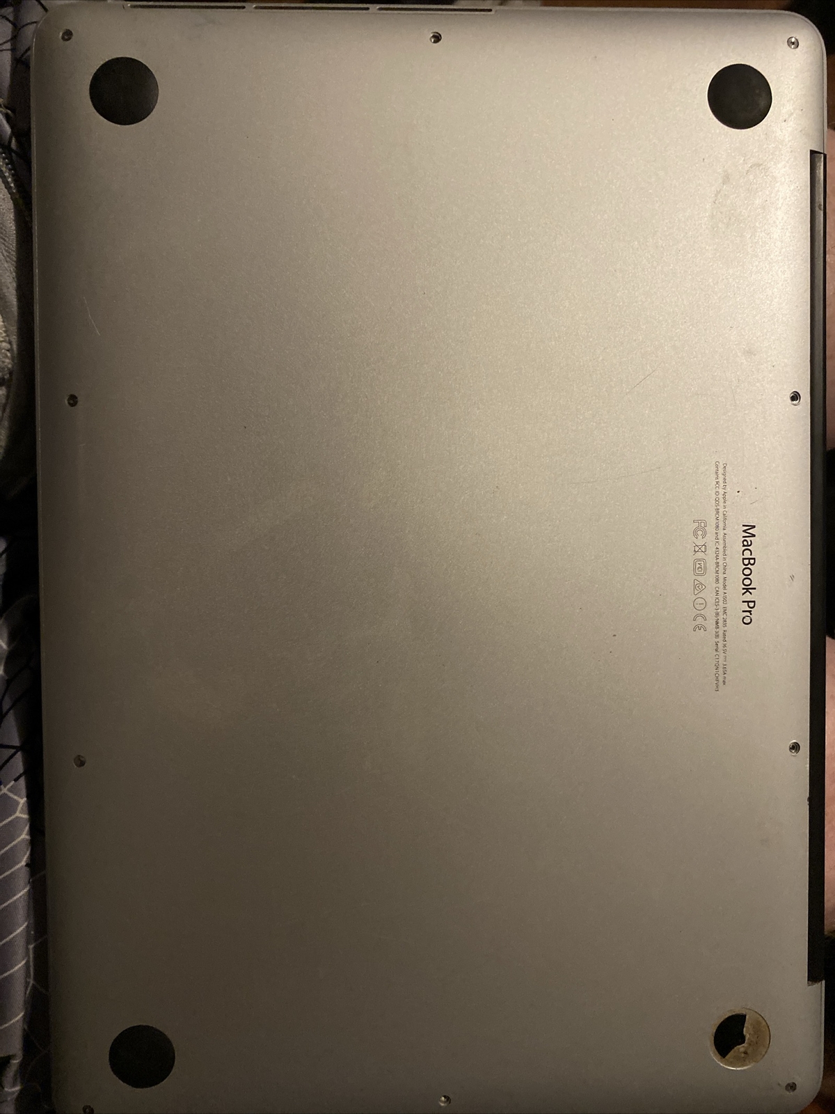 Apple MacBook Pro 13 inch Laptop - A1502EMC2835 (2015) (firmware Lock ...