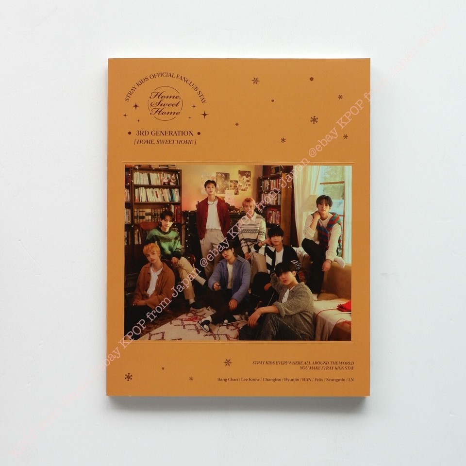 Stray Kids 3rd kit membership Welcome Kit set Official Fanclub SKZ STAY ...