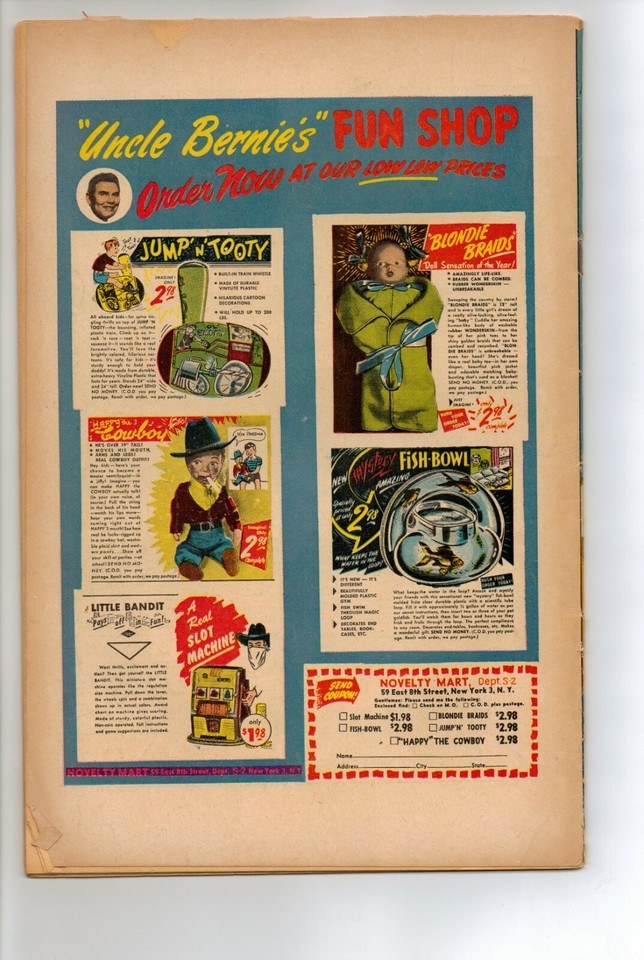 Happy Rabbit # 48 - G+ 2.5 - 1952 Scarce Last Issue | eBay