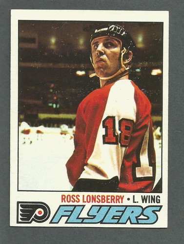 1977-78 Topps Hockey Ross Lonsberry #257 Philadelphia Flyers NM/MT | eBay