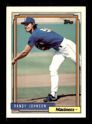 1992 Baseball Topps Randy Johnson Seattle Mariners #525 | eBay
