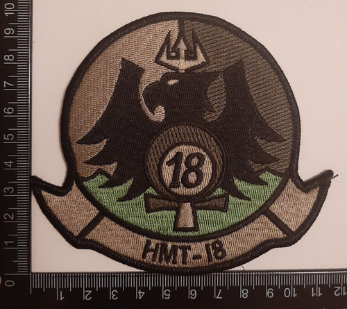 USMC Marine Helicopter Training Squadron 18 HMT-18 Patch | eBay