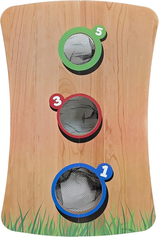 Bean Bag Corn Hole Toss Target Throwing Board Childrens Family Garden ...