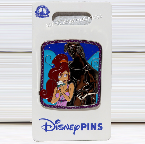 Disney Parks Pin Hercules Statue and Meg | eBay