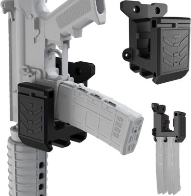 Gun Wall Mount for 223/5.56 Rifle + Magazine,Vertical and Horizontal ...