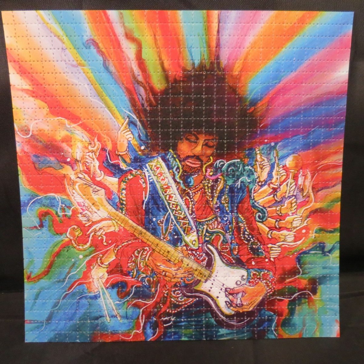 Jimi Hendrix Psychedelic Art