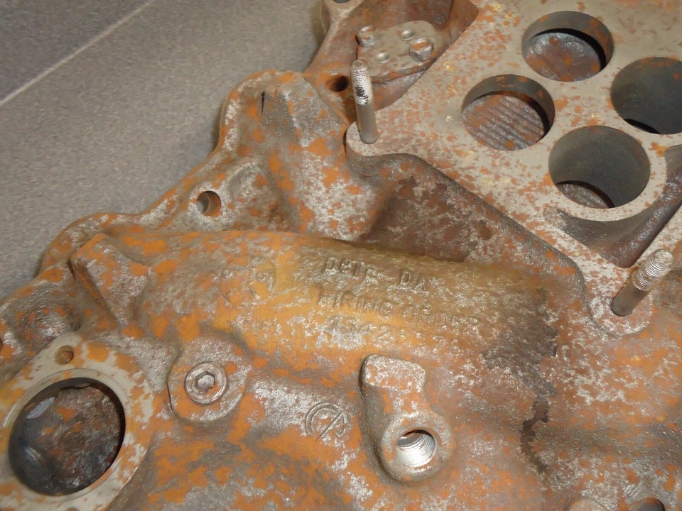 OEM Ford 4-Barrel Intake Manifold D8TE-DA 460 V-8 Cast Iron | eBay